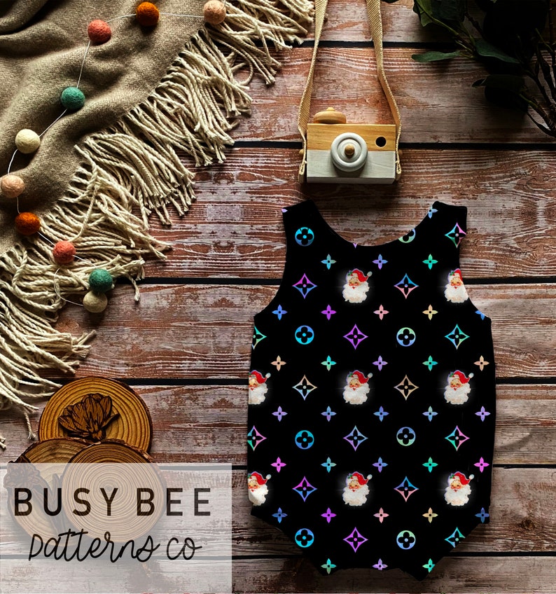 Boujee Santa Seamless File - Etsy