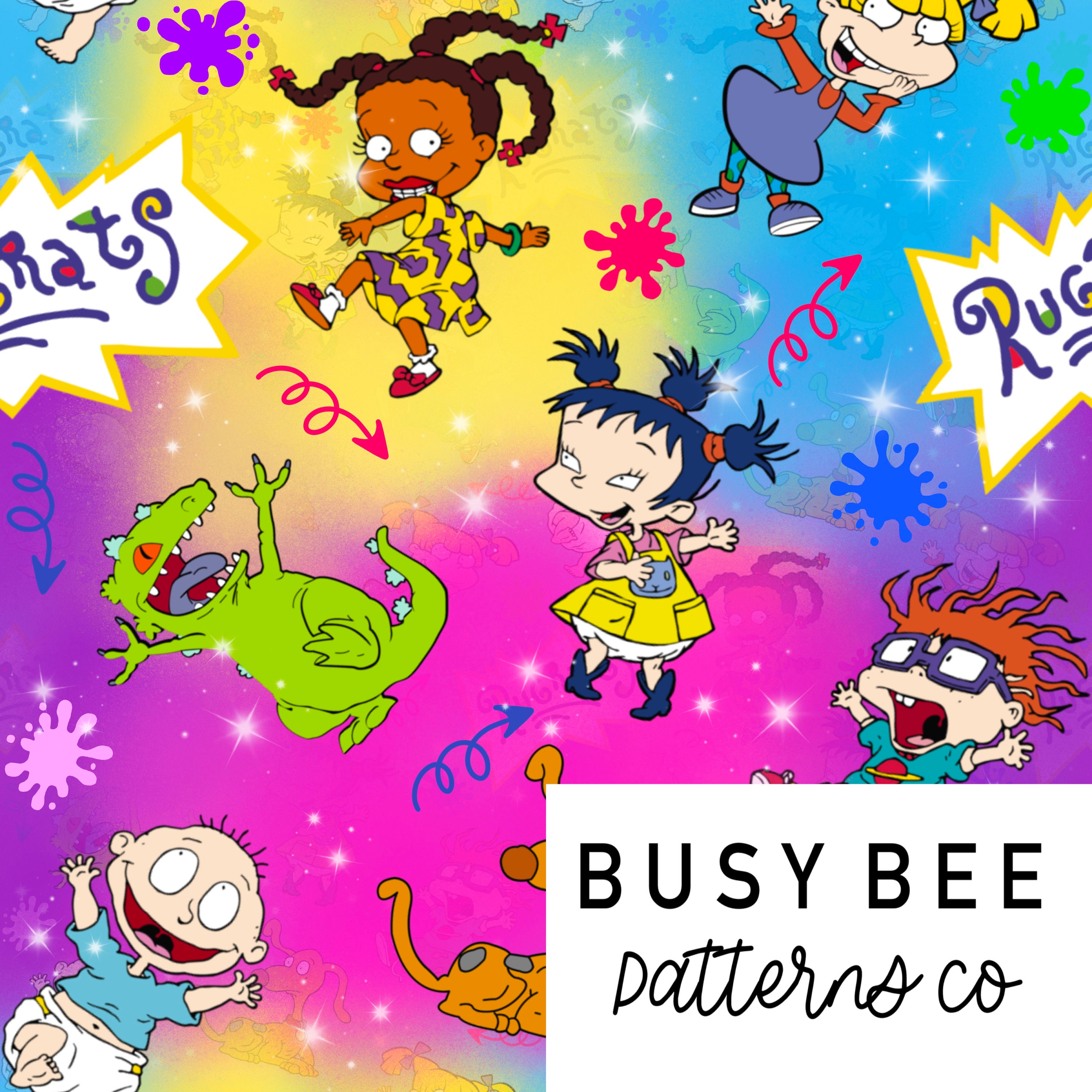 Rugrats Seamless Pattern - Etsy