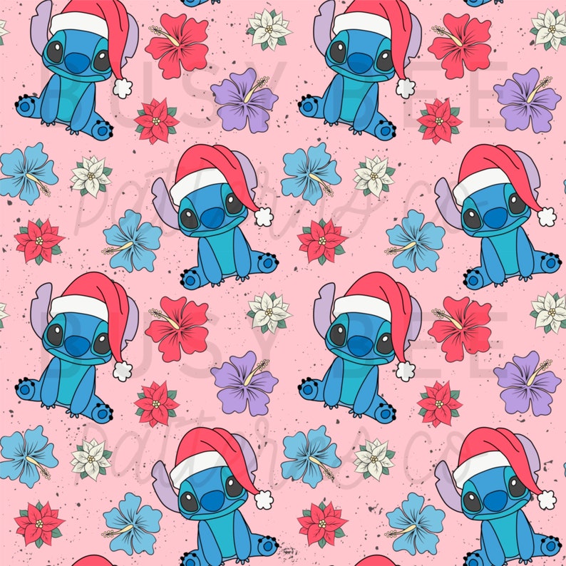 Christmas Stitch Seamless File - Etsy