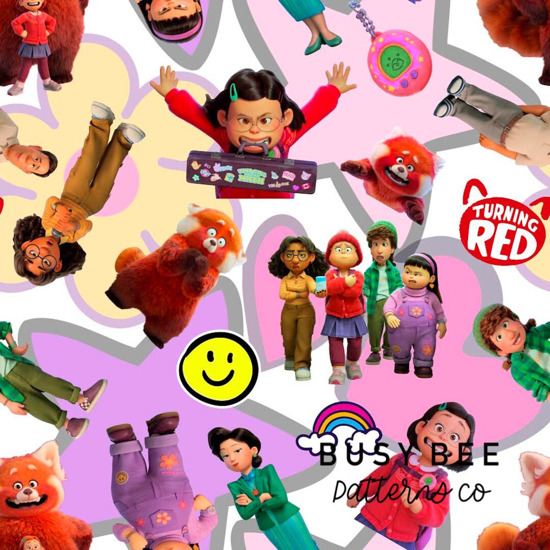 Turning Seamless ,red Panda , Seamless File for Fabric - Etsy