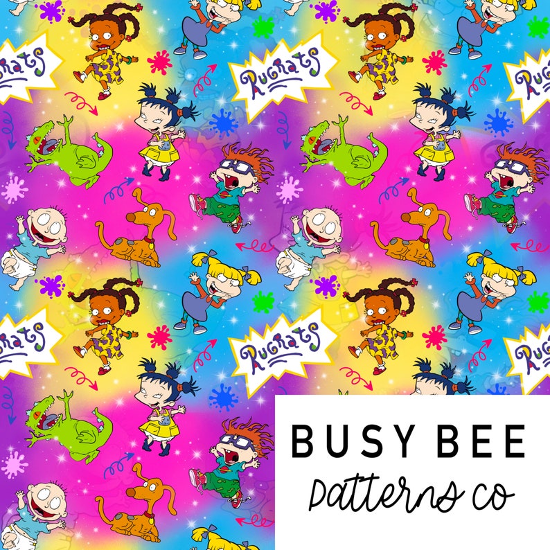 Rugrats Seamless Pattern - Etsy