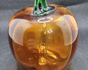 Blenko Pumpkin - Etsy
