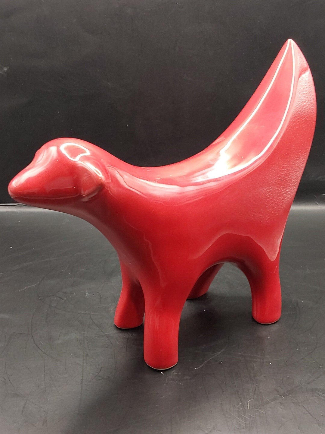 Art Pottery Red Super Lambanana REPLICA of the Liverpool Statue ...