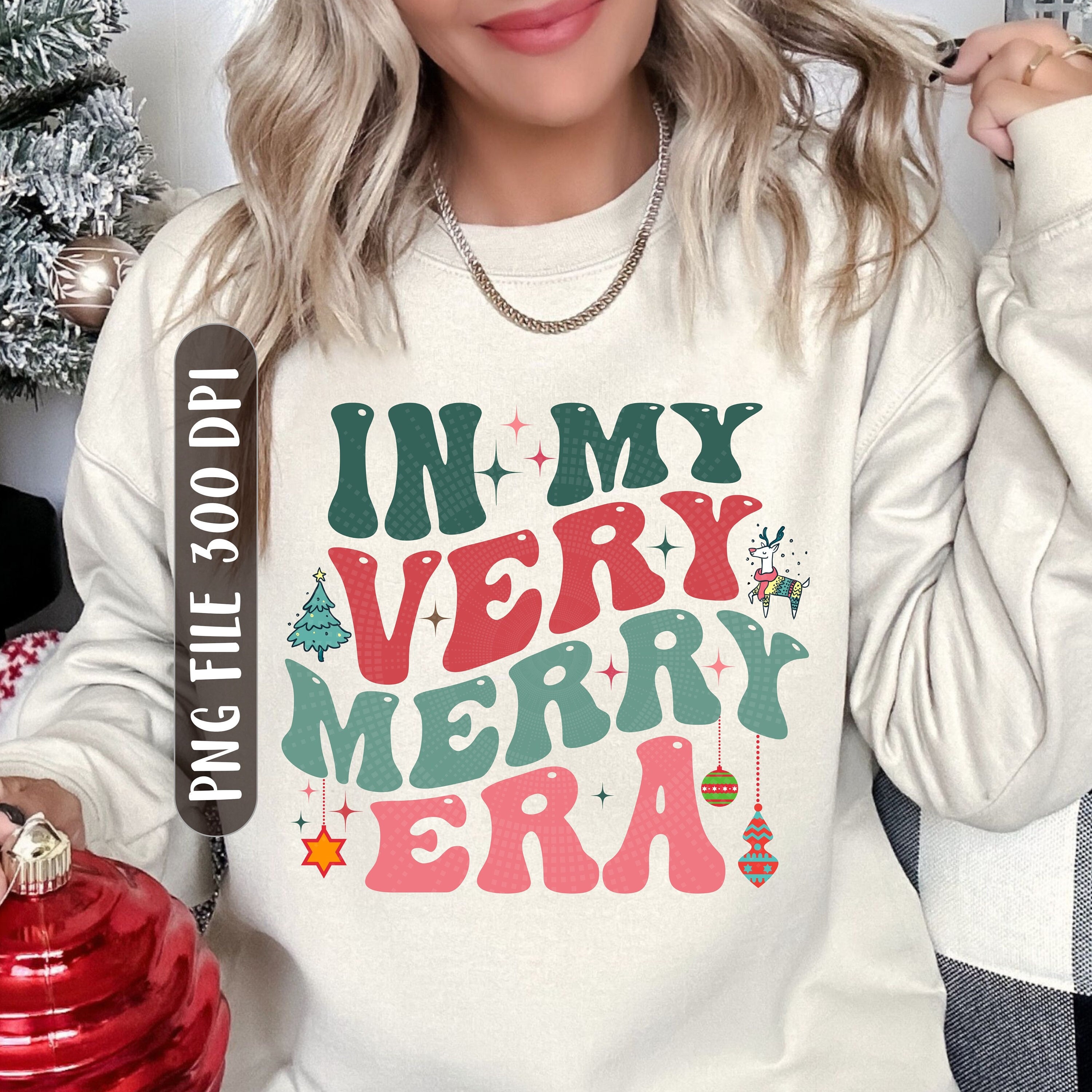 Very Merry Era, Christmas Era, Era PNG, Retro Christmas, Family ...