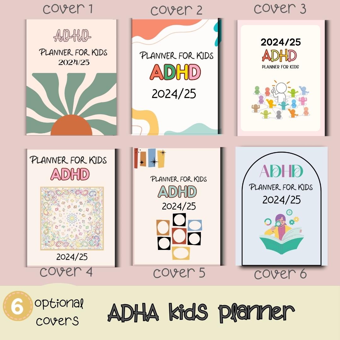 Ultimate ADHD Planner for Kids Printable Checklist for ADHD ...