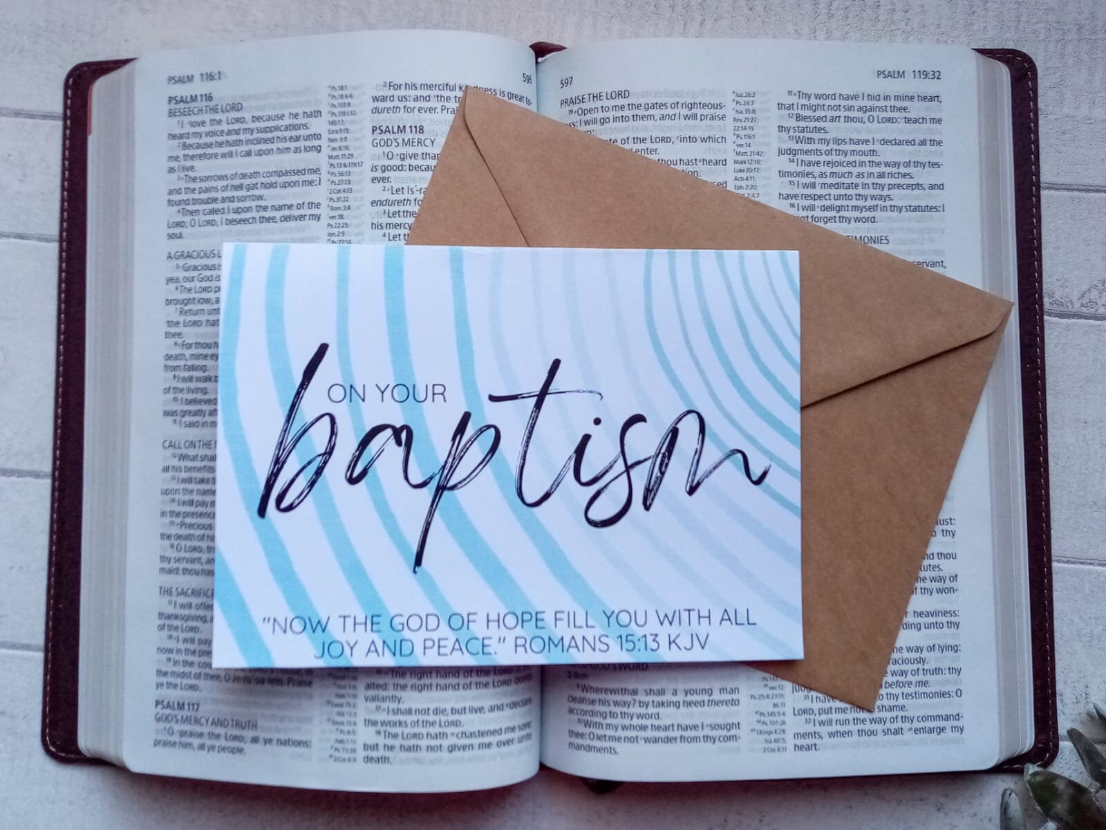 PRINTABLE Baptism Card, Instant Download Christian Baptism Card for ...