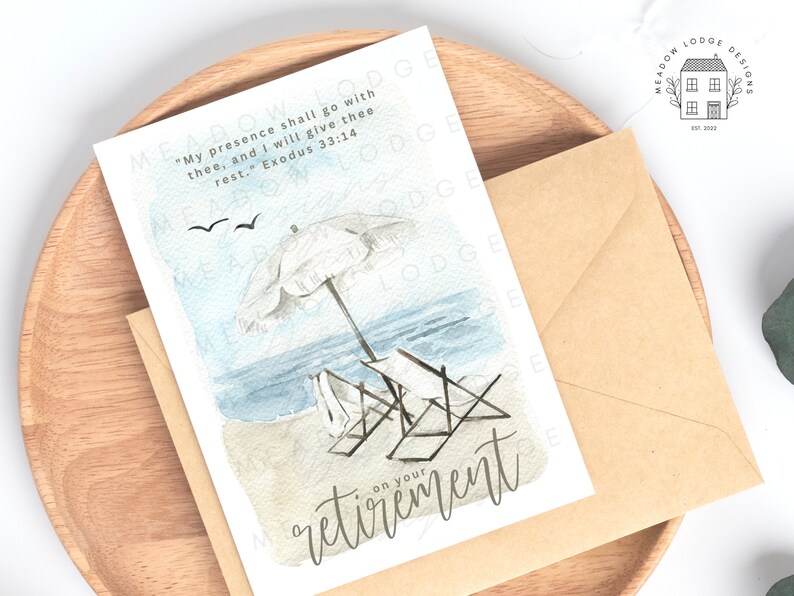 PRINTABLE Retirement Card Instant Download Christian - Etsy