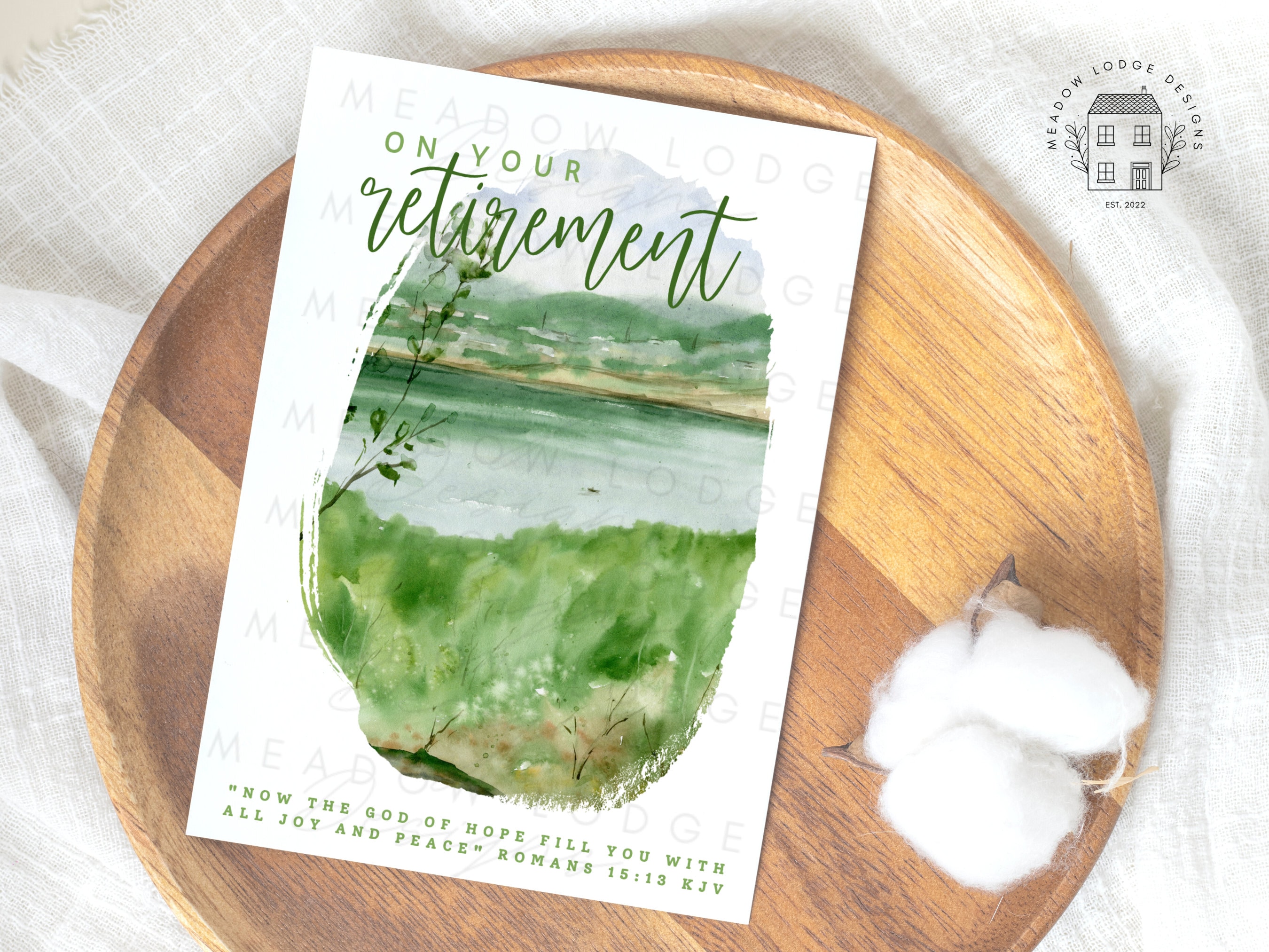 PRINTABLE Christian Retirement Card Instant Download - Etsy