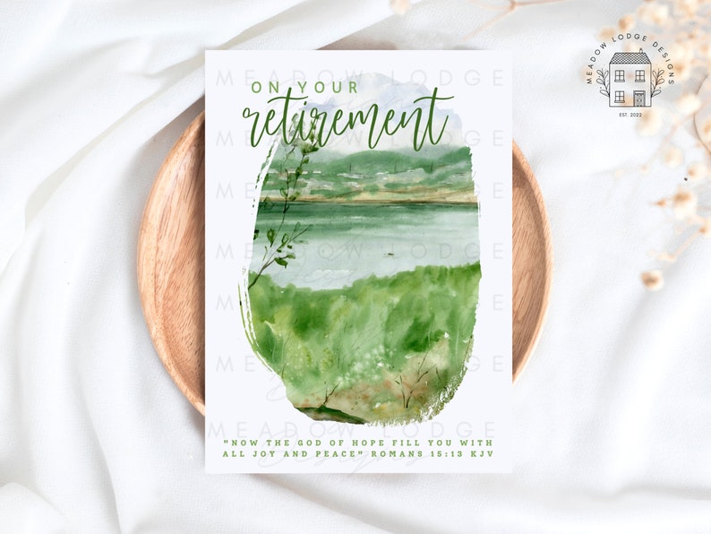 PRINTABLE Christian Retirement Card Instant Download - Etsy