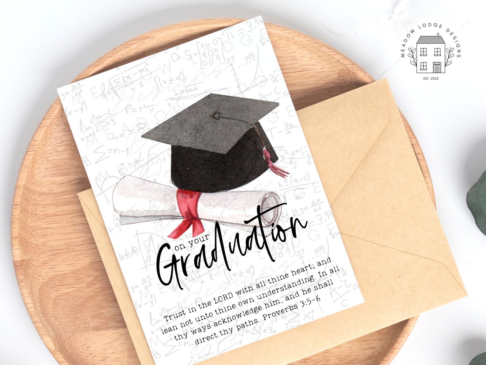 PRINTABLE Graduation Christian Card, Christian Graduation Card for Son ...