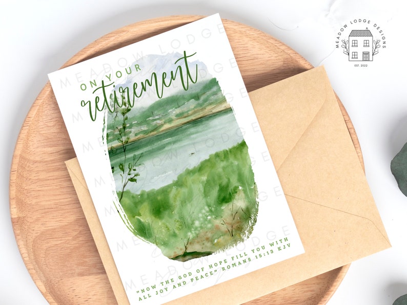 PRINTABLE Christian Retirement Card Instant Download - Etsy