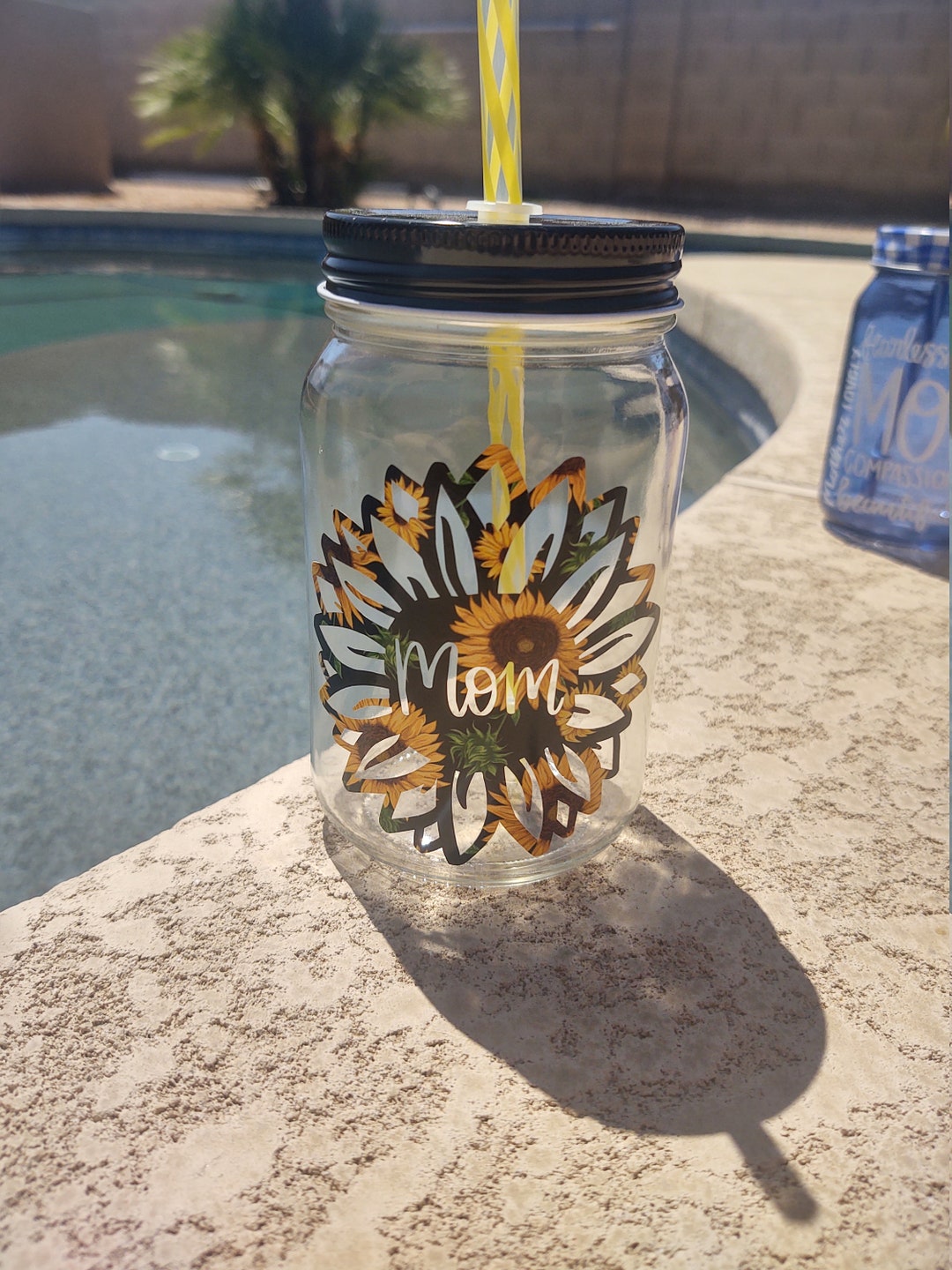 Mom Mason Jars - Etsy
