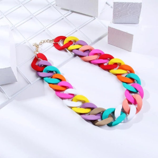 Thick Chunky Chain - Etsy