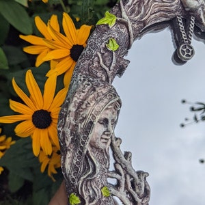 Mother Maiden Crone Triple Goddess Mirror Pagan Wiccan - Etsy