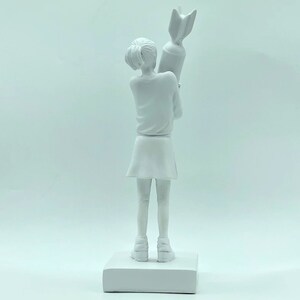 Banksy Bomb Hugger Girl Figurine Bomb Love Banksy Statue - Etsy