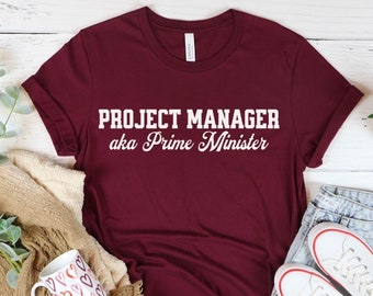 Project Manager Shirt - Etsy