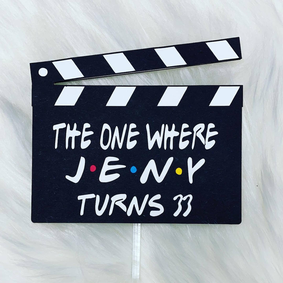 Friends Inspired Cake Topper - Etsy