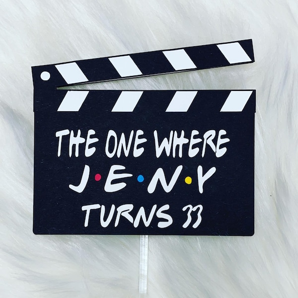 Friends Cake Topper - Etsy