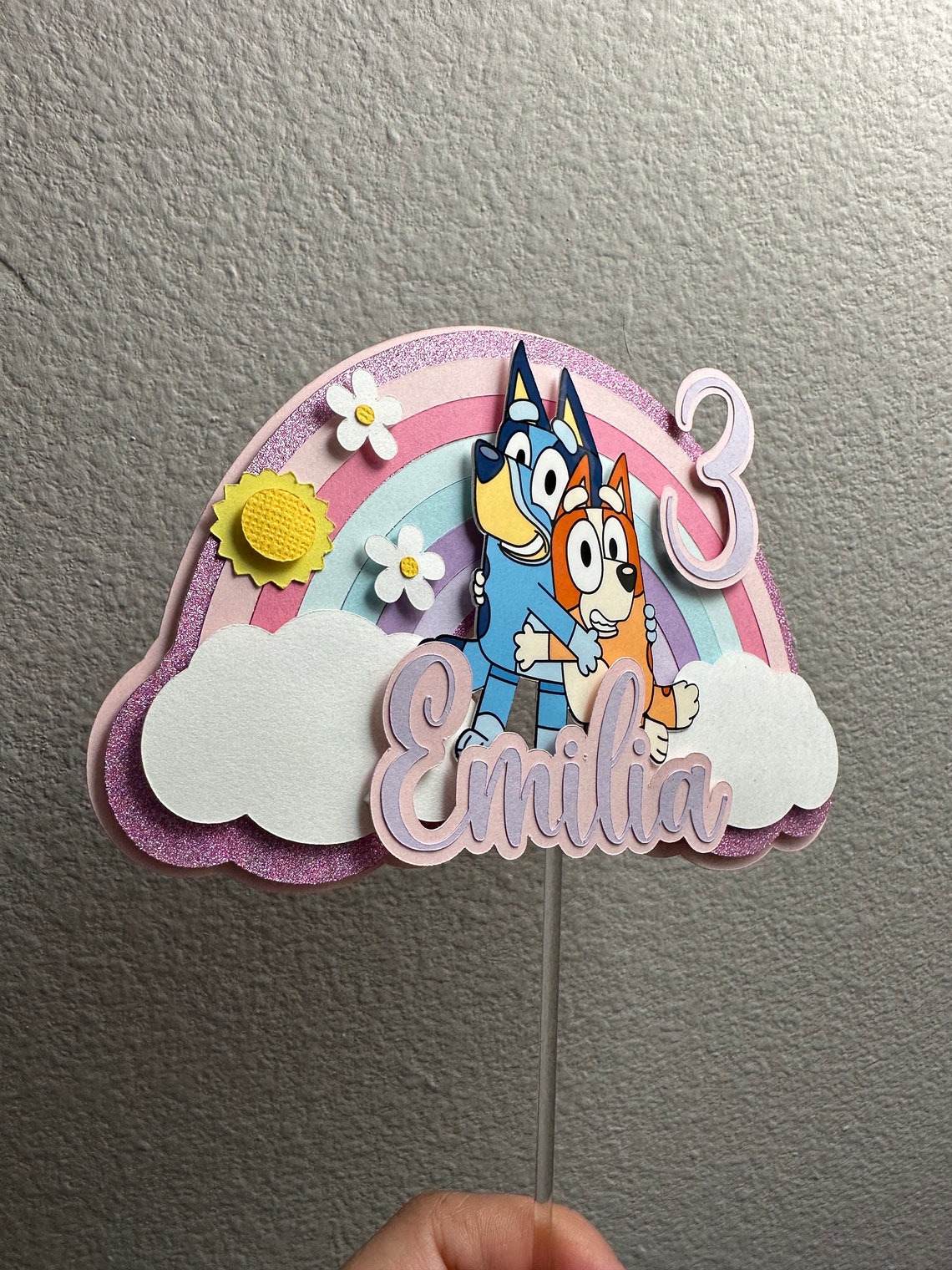 Blue/bing Cake Topper Inspired - Etsy