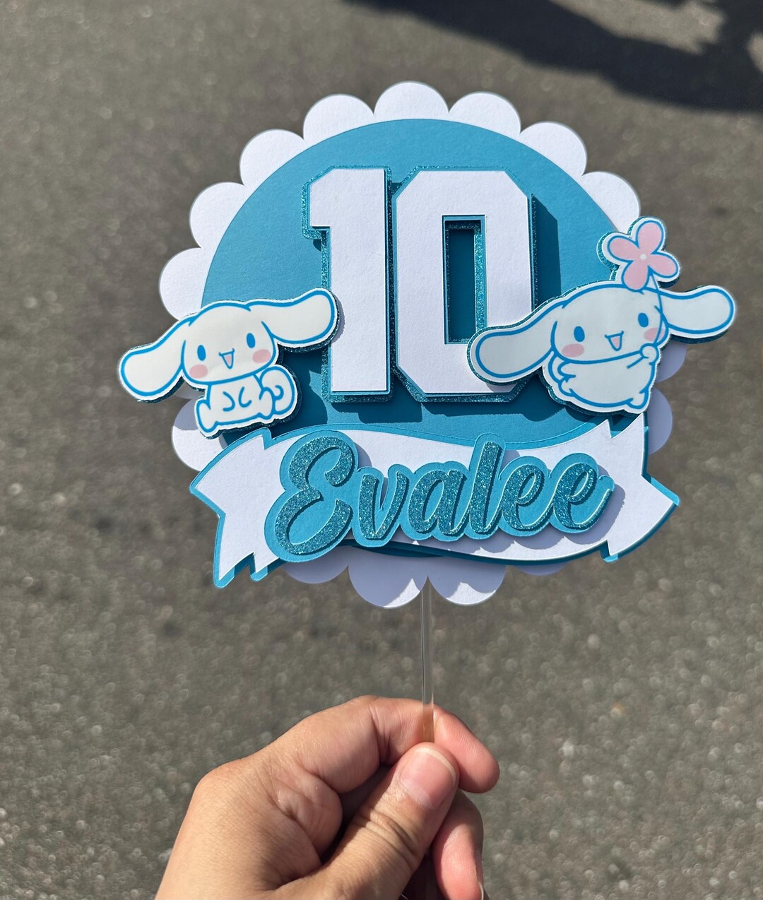 Cinna Theme Cake Topper - Etsy