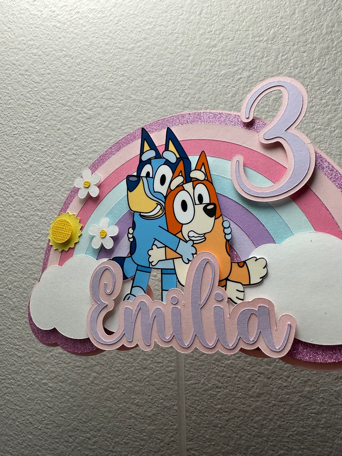 Blue/bing Cake Topper Inspired - Etsy