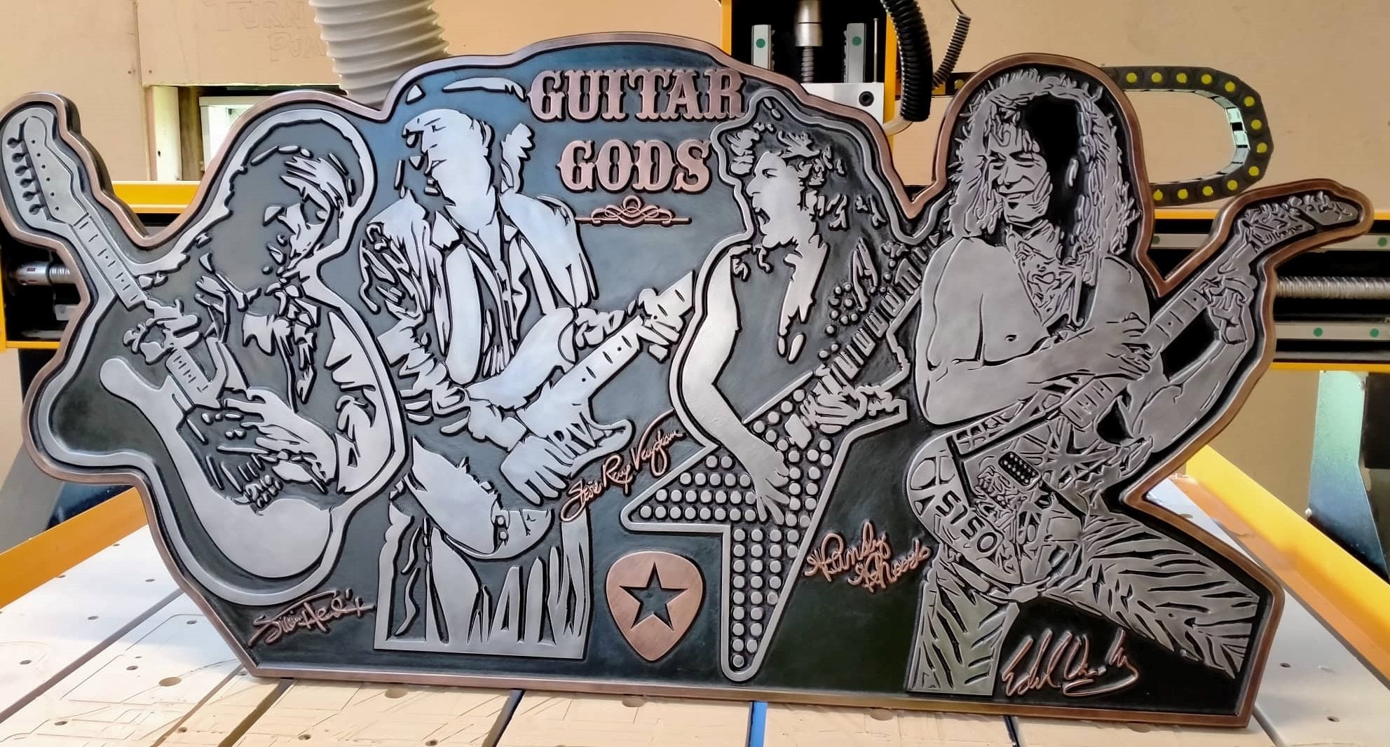 Guitar Gods - SVG, DXF, EPS File - Etsy