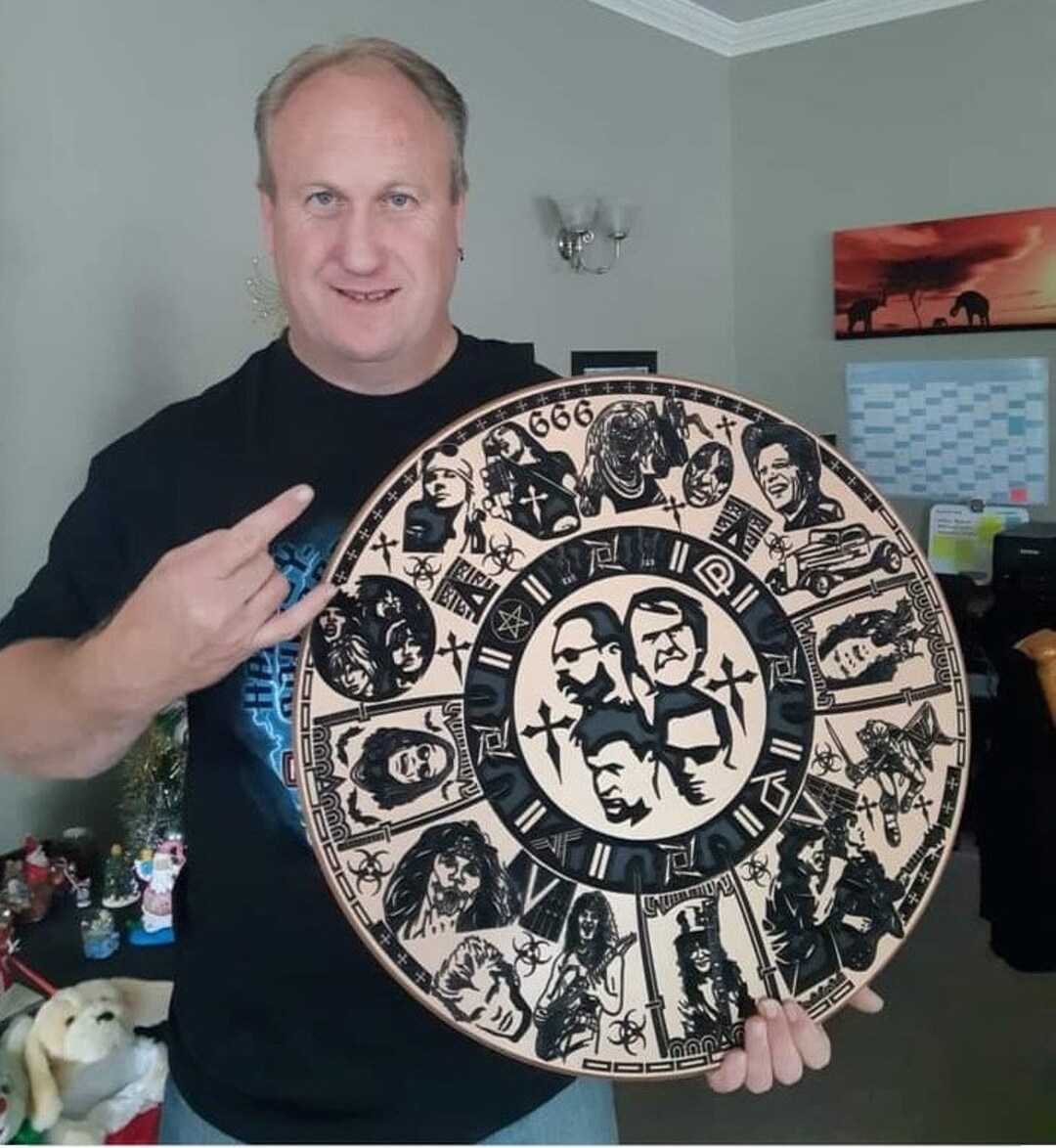 Classic Rock V3 Aztec Calendar - SVG, DXF, EPS File - Etsy