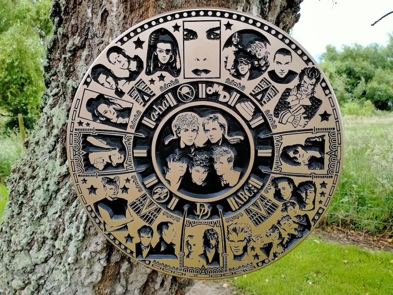 New Wave Aztec Calendar - SVG, DXF, EPS File - Etsy