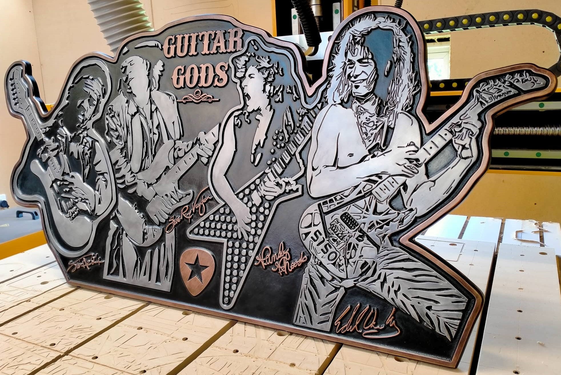 Guitar Gods - SVG, DXF, EPS File - Etsy