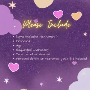 Obey Me-inspired Character Letters digital Edition - Etsy