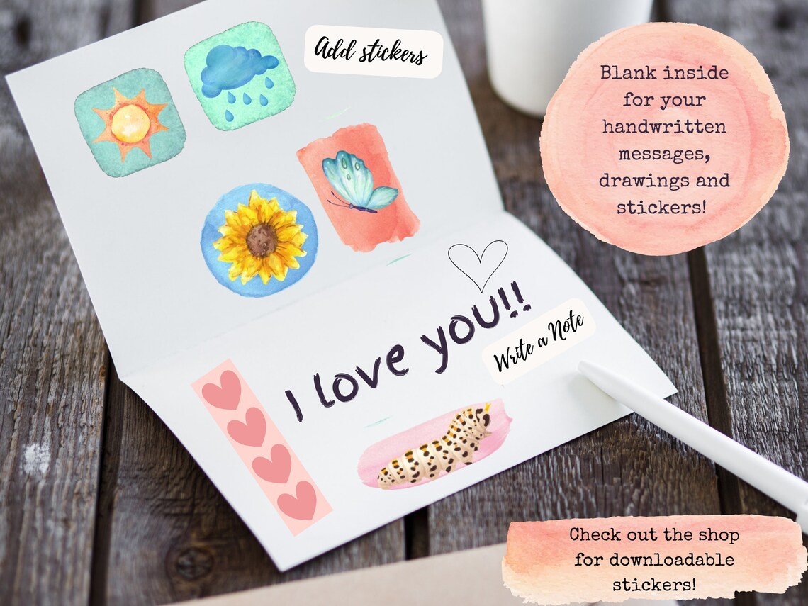 Printable Encouragement Greeting Card 7x5 Downloadable - Etsy