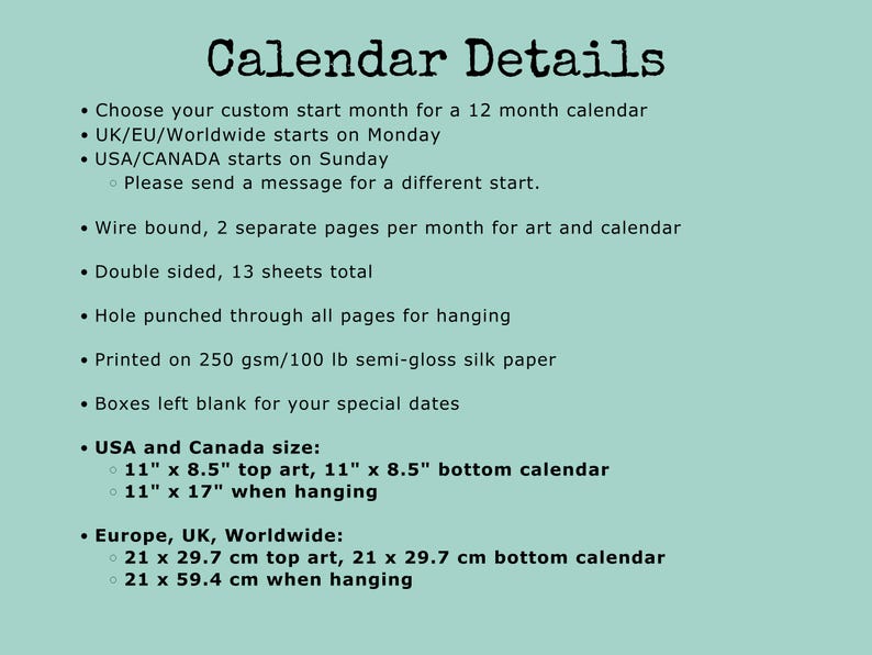 2026 2027 Watercolor Animals Calendar • Back to School Academic ...
