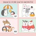 2025–2026 Cute Animal Calendar for Kids • Minimalist Cartoon Animal ...