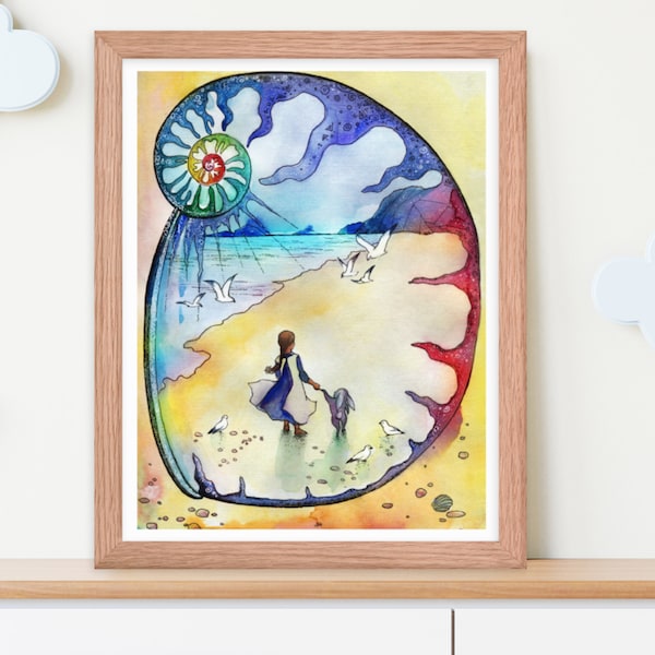Whimsical Beach - Etsy