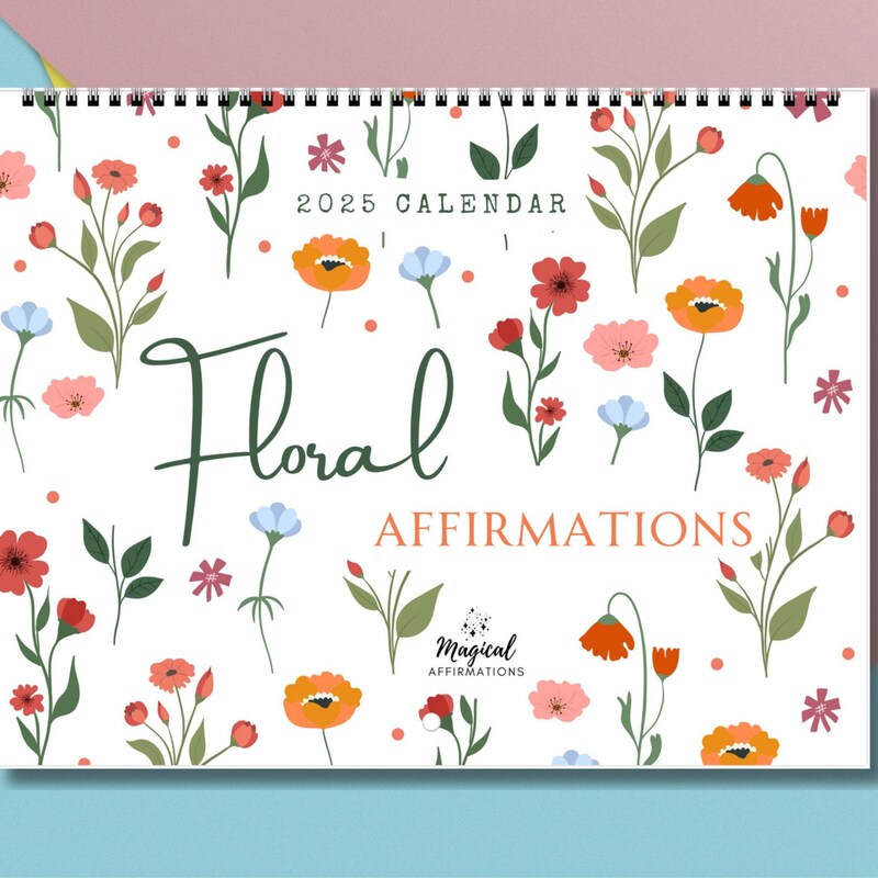 Flower Calendar - Etsy