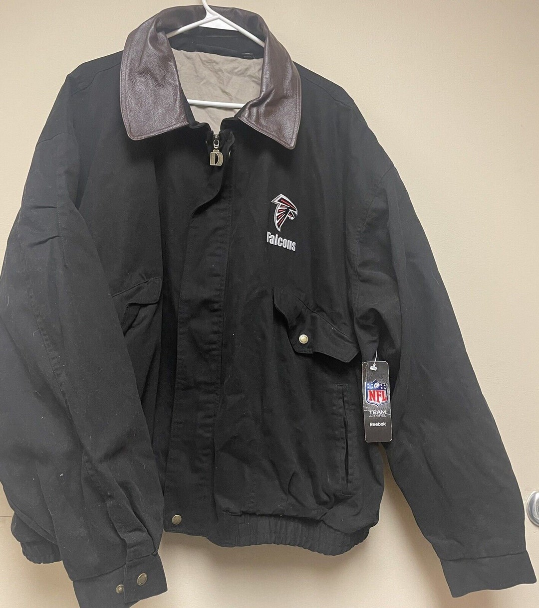 Vintage NFL Dunbrooke Atlanta Falcons Jacket Black Size 2XL - Etsy