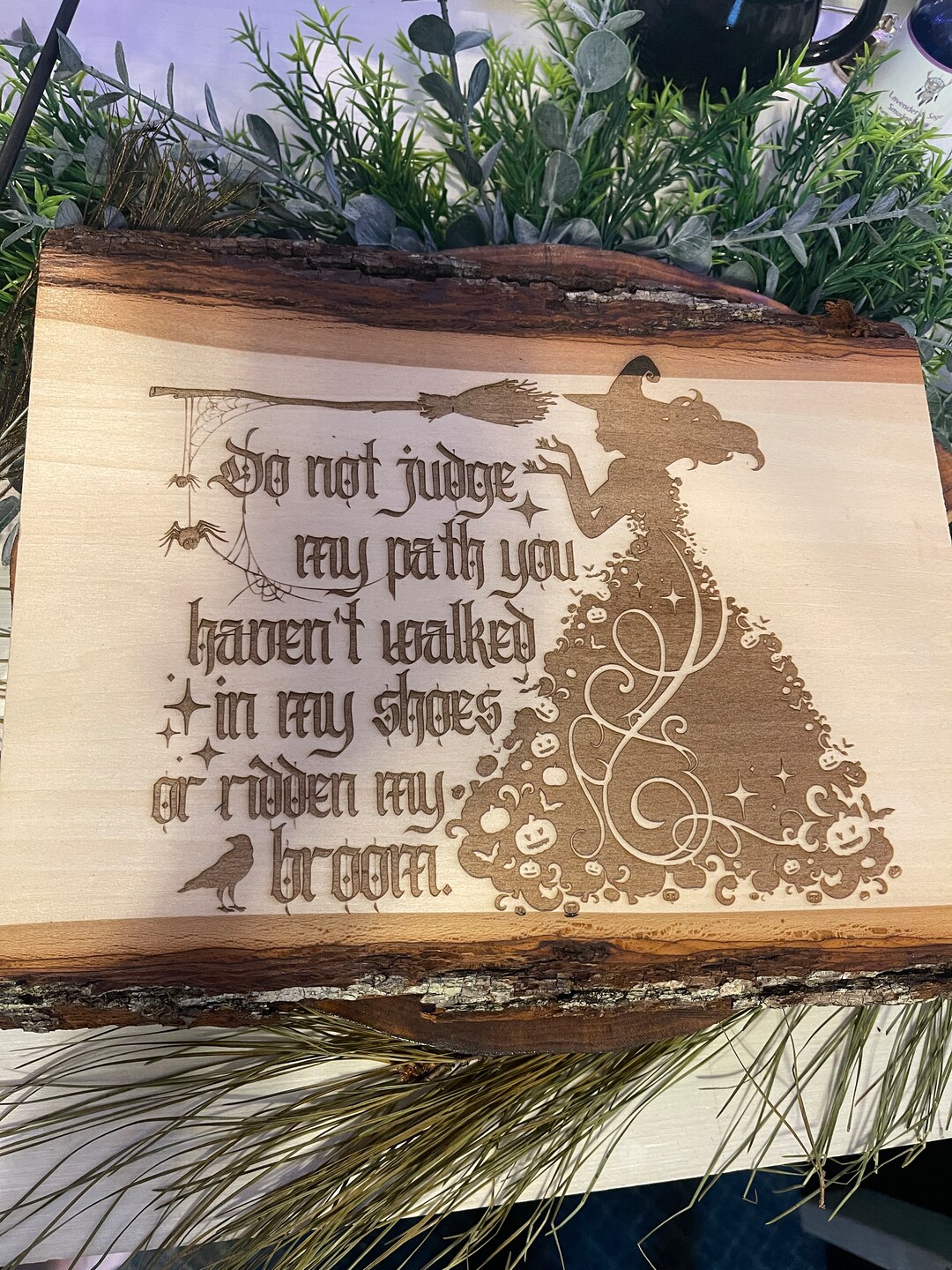Do Not Judge My Path Wall Decor - Etsy