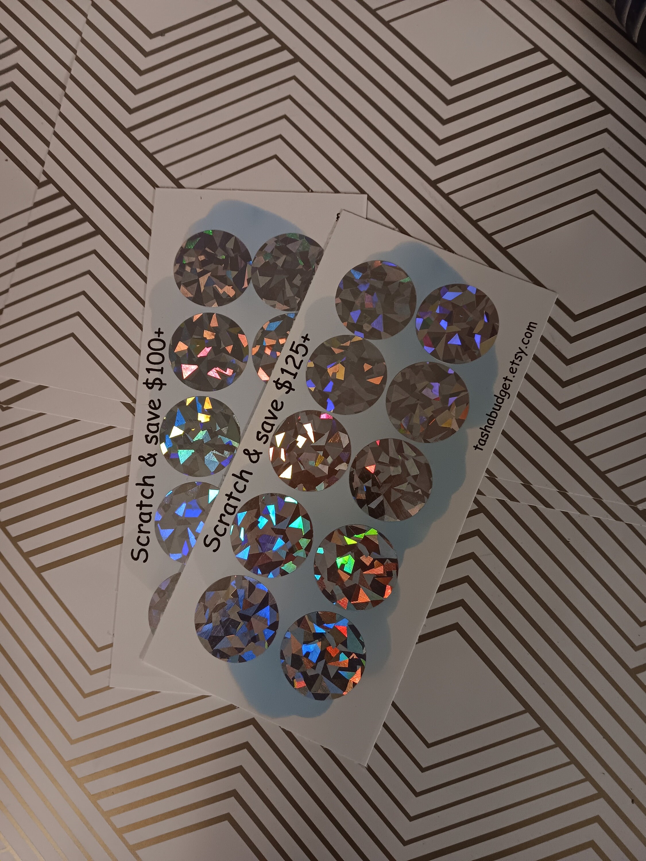 Mini Scratch off Saving Challenge - Etsy