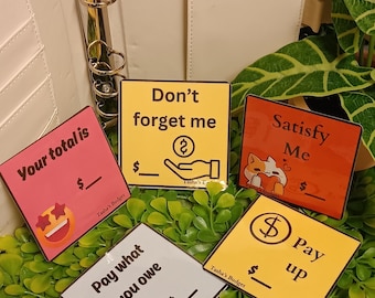 IOU Slips, Cute IOU, Savings Challenge IOU Bundle, Cash Stuffing ...