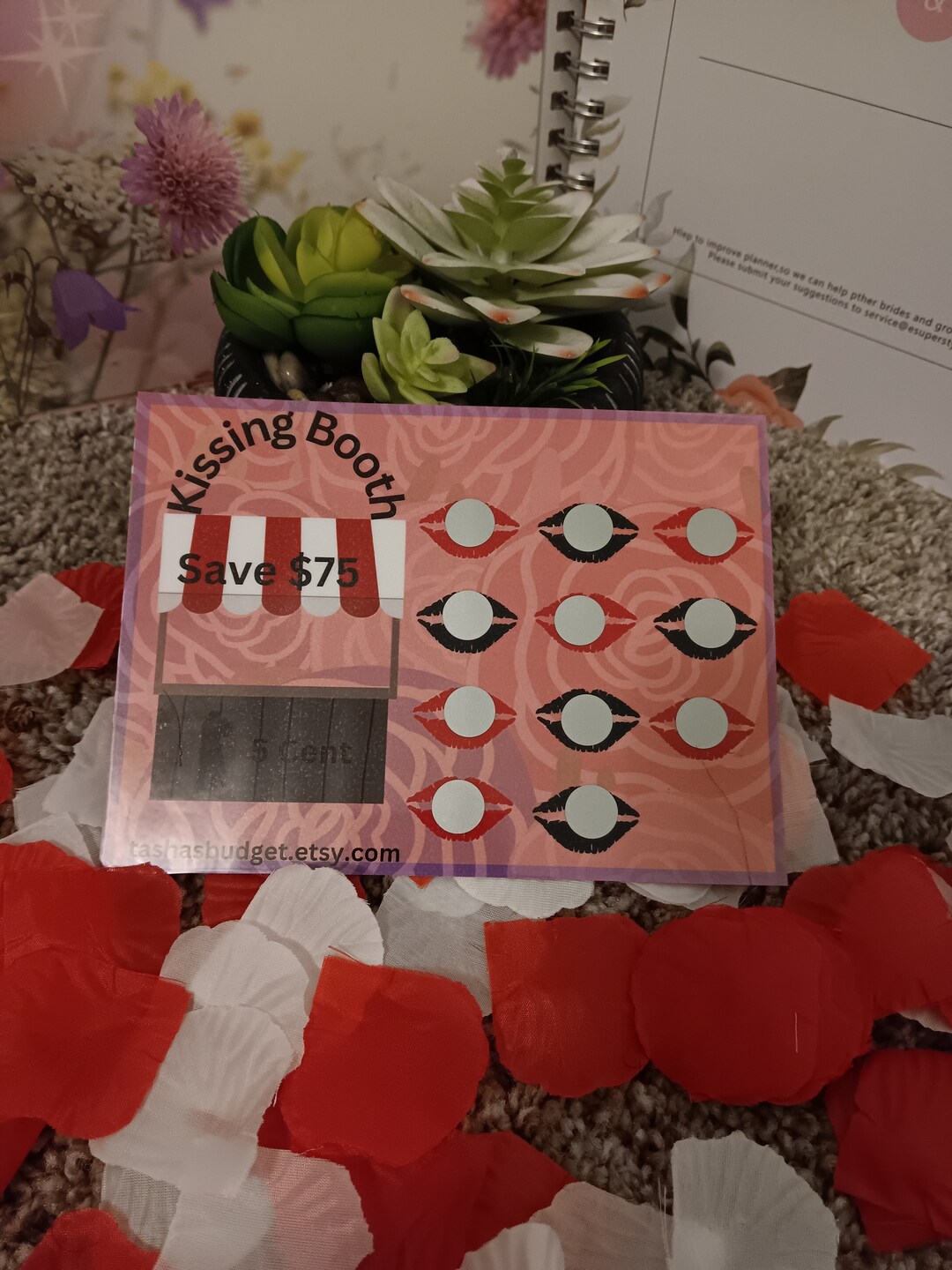 Kissing Booth Scratch Off - Etsy