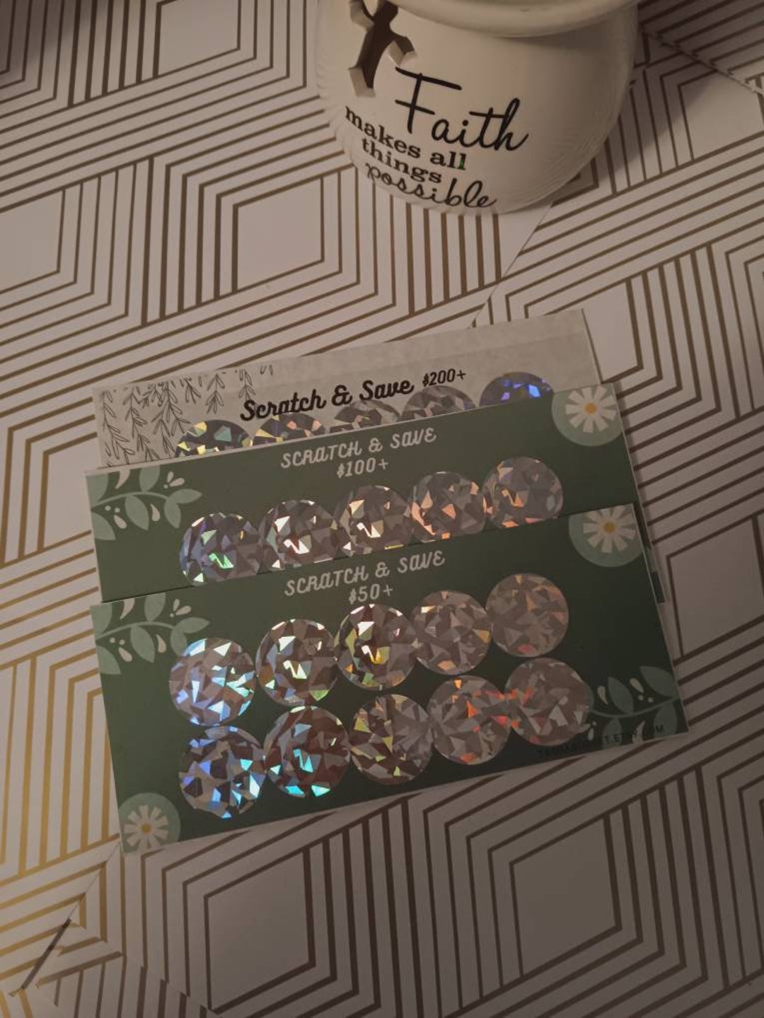 Mini Scratch off Saving Challenge - Etsy