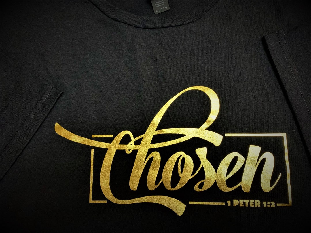 Special Chosen, Beautiful, Gold Lettering Reflects Its Beautiness and ...