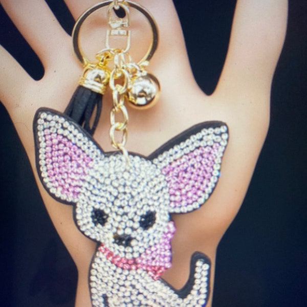 Crystal Keychain - Etsy