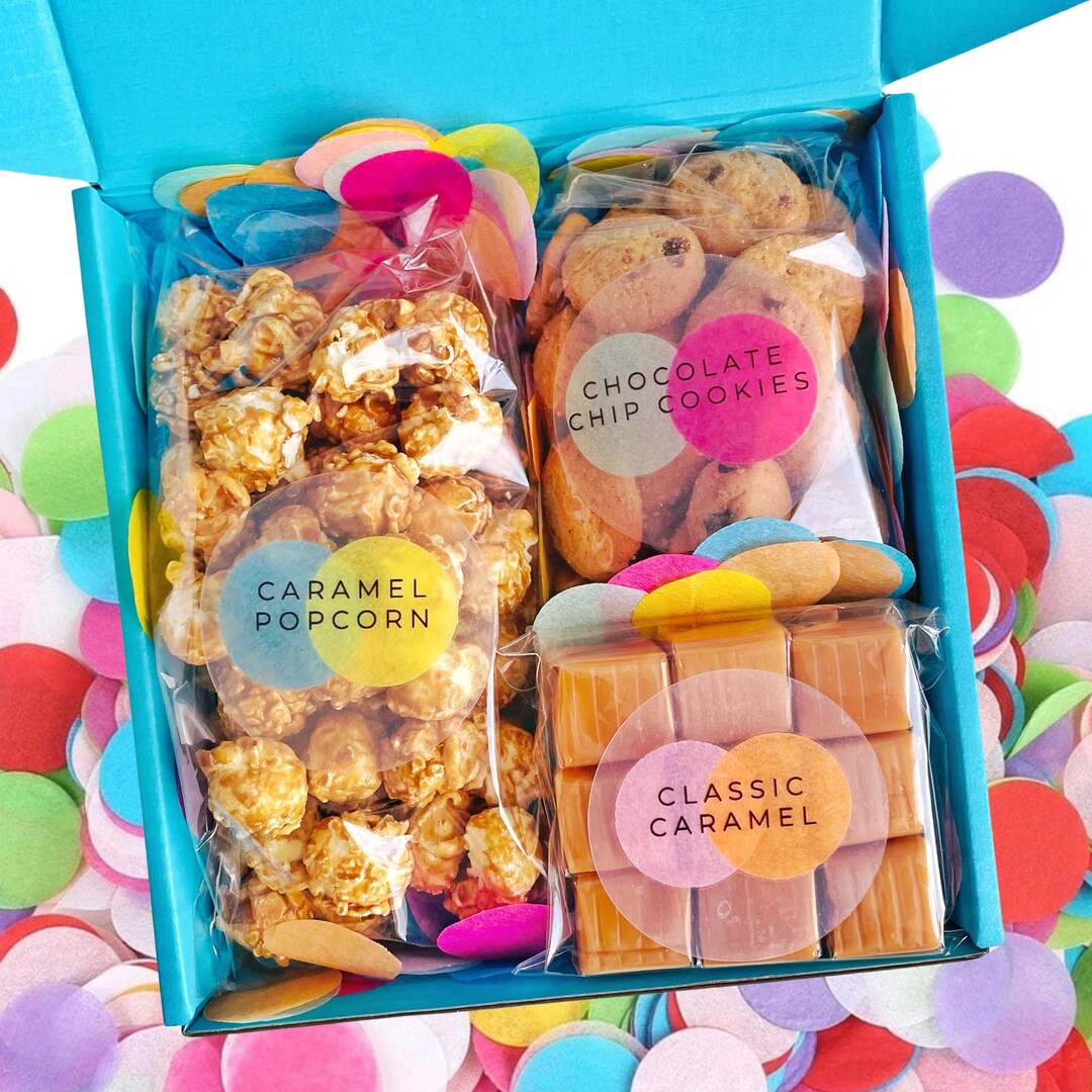 Birthday Gift Box, College Care Package, Congratulations, Surprise Snacks for Friends, Employees ...