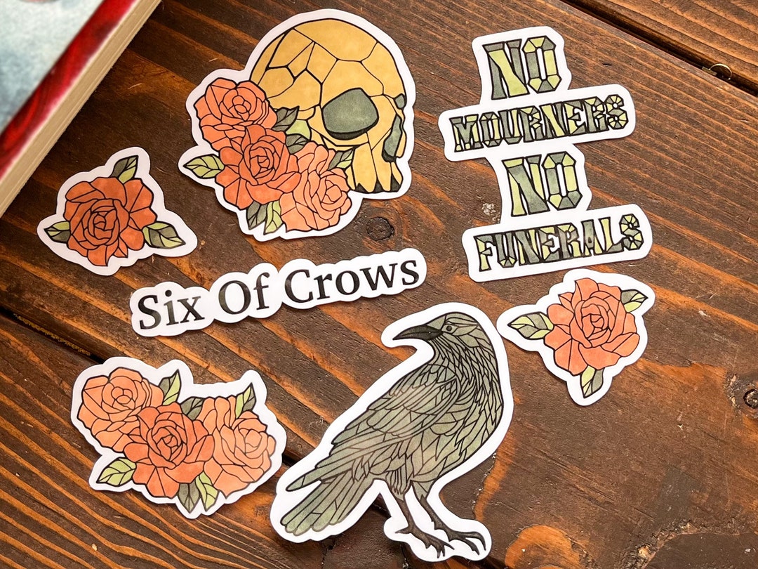 Six of Crows Kindle Stickers No Mourners No Funerals Bookish Stickers ...