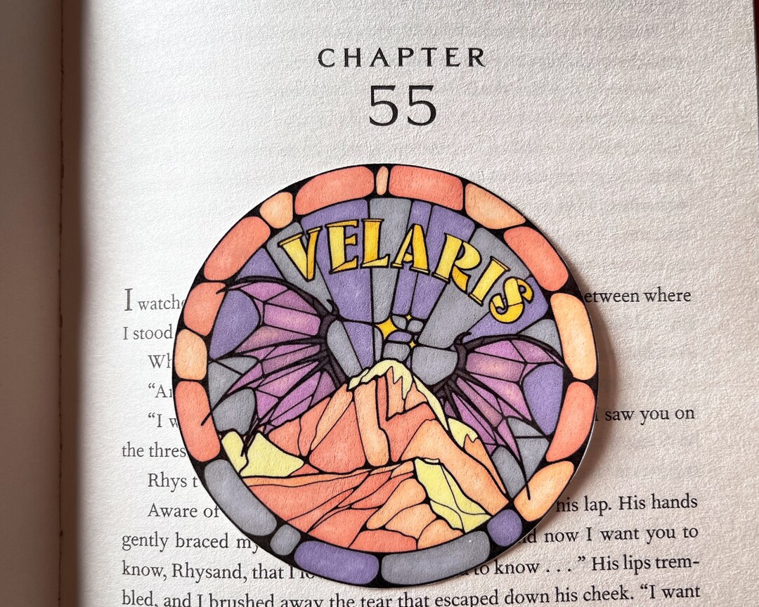ACOTAR Sticker Sarah J Maas Merch Velaris Kindle Stickers Booktok Merch ...