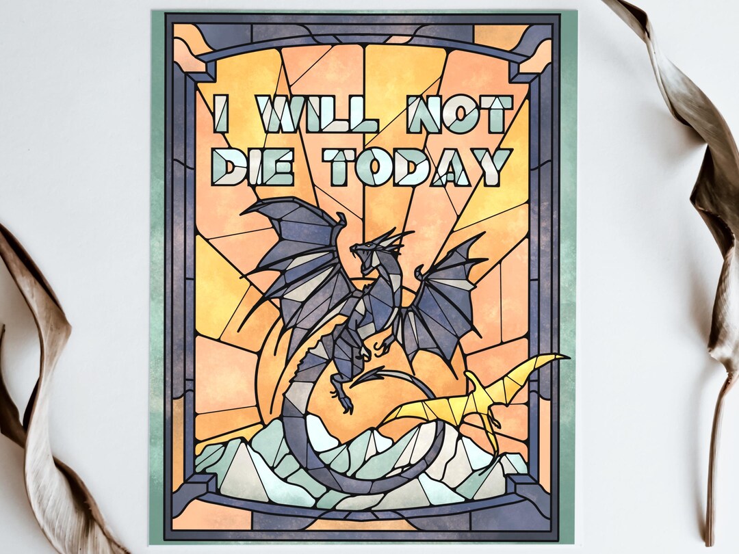 Dragon Poster Booktok Bookish Wall Art Fantasy Bookshelf Decor Dragons ...