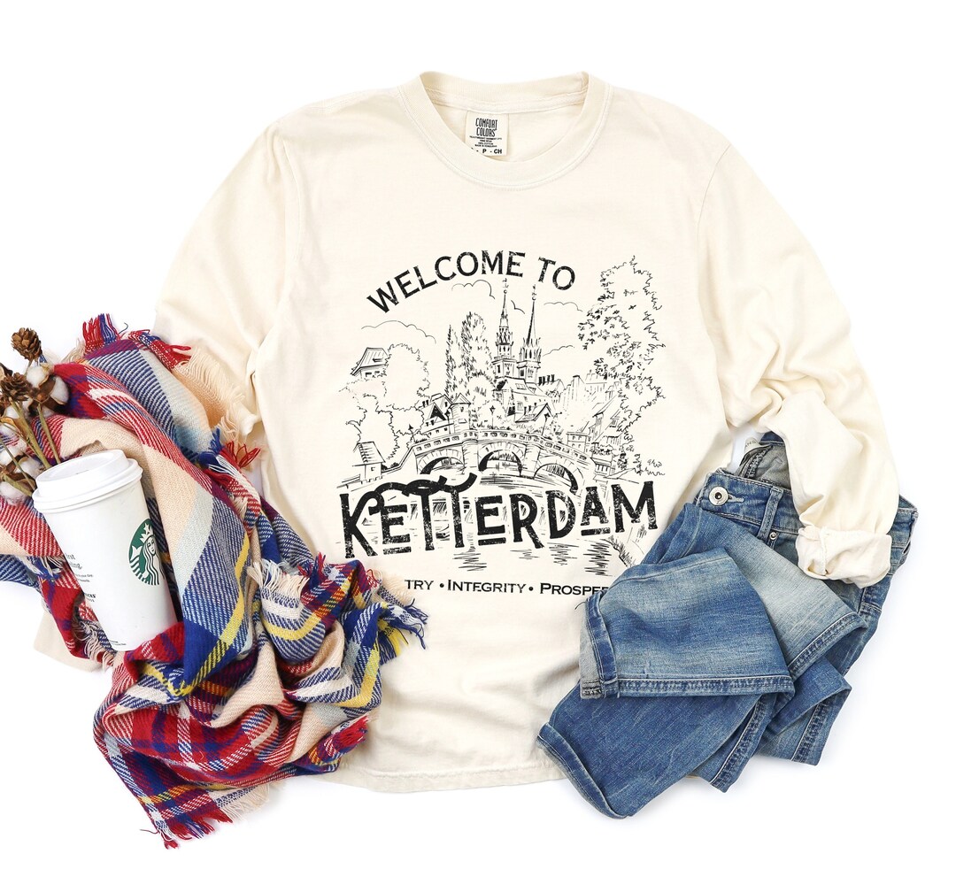 Six of Crows Ketterdam Crow Club Long Sleeve Shirt Grishaverse Booktok ...