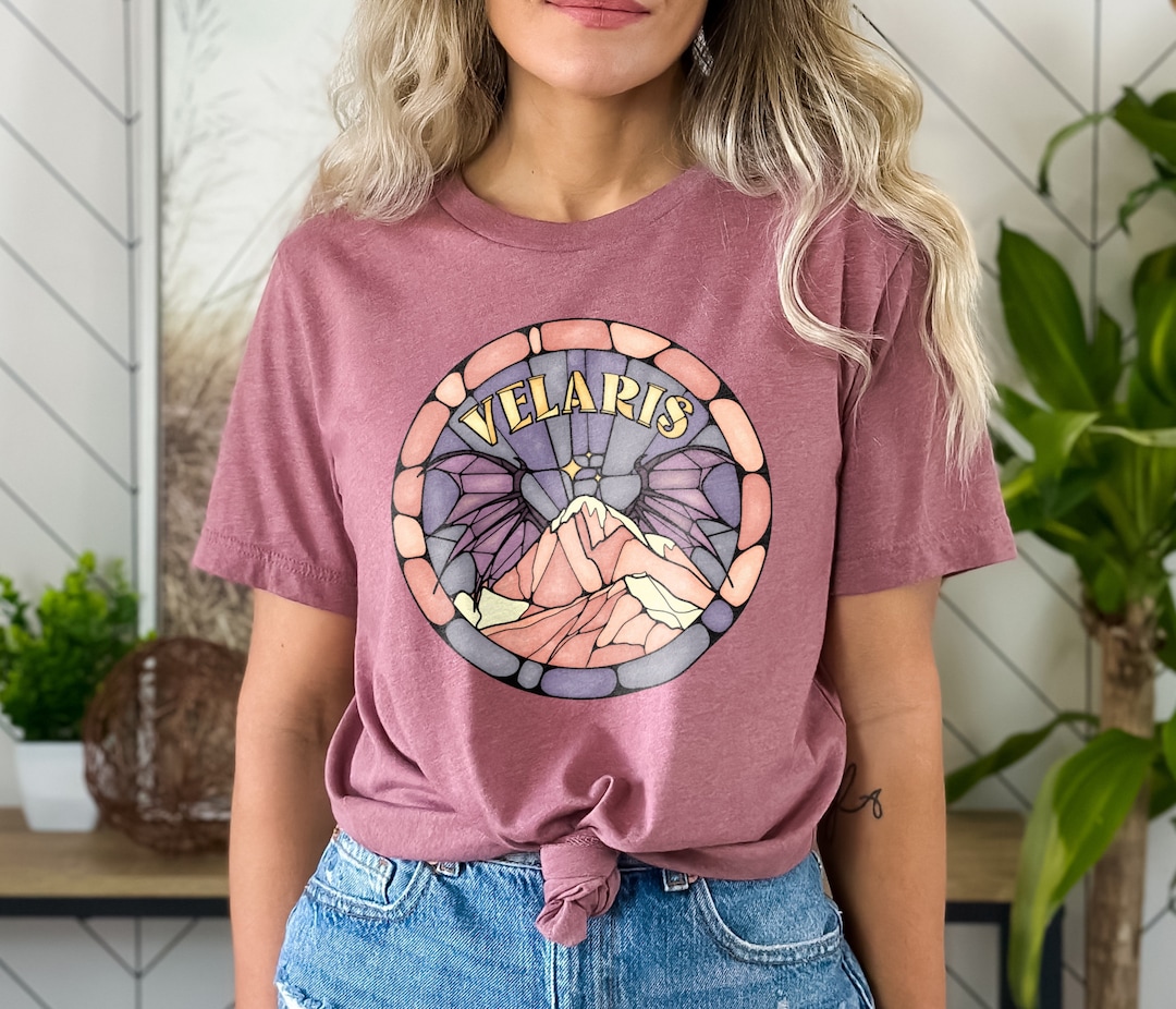 ACOTAR Merch Sarah J Maas Velaris Shirt Booktok Feyre Rhysand Book ...