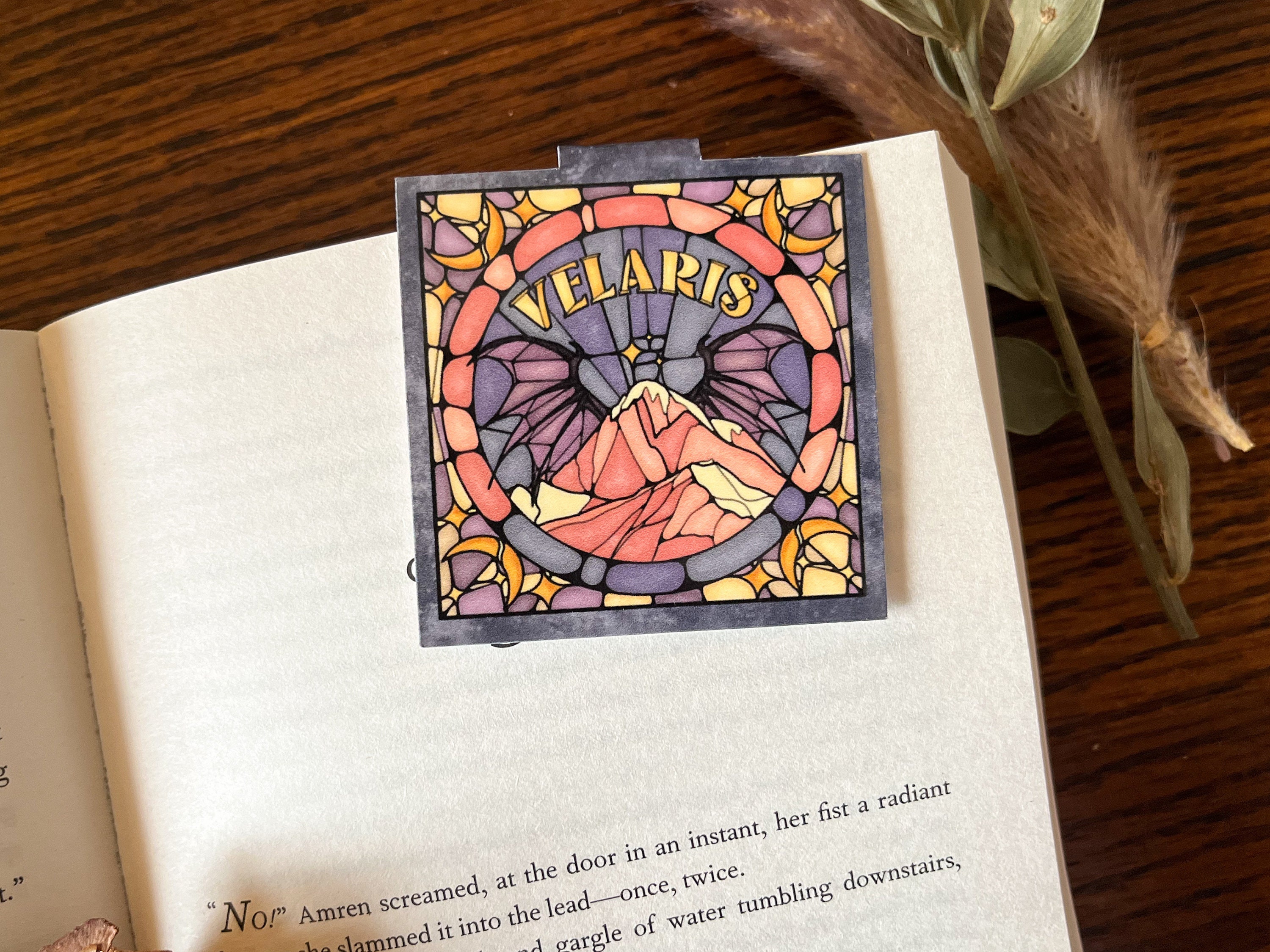 ACOTAR Magnetic Bookmark Sarah J Maas Velaris Starfall Cute Bookmark ...